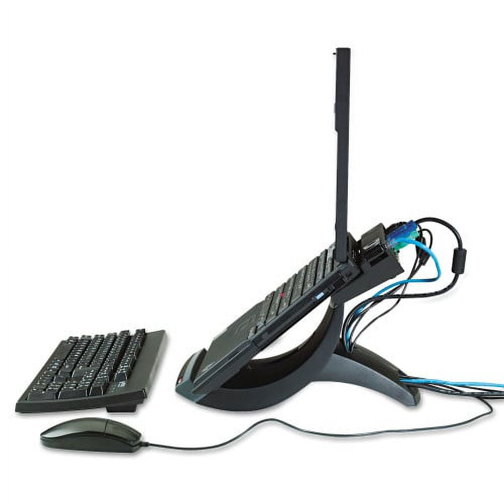 3M Vertical Notebook Computer Riser with Cable Management, 9" x 12" x 6 ...