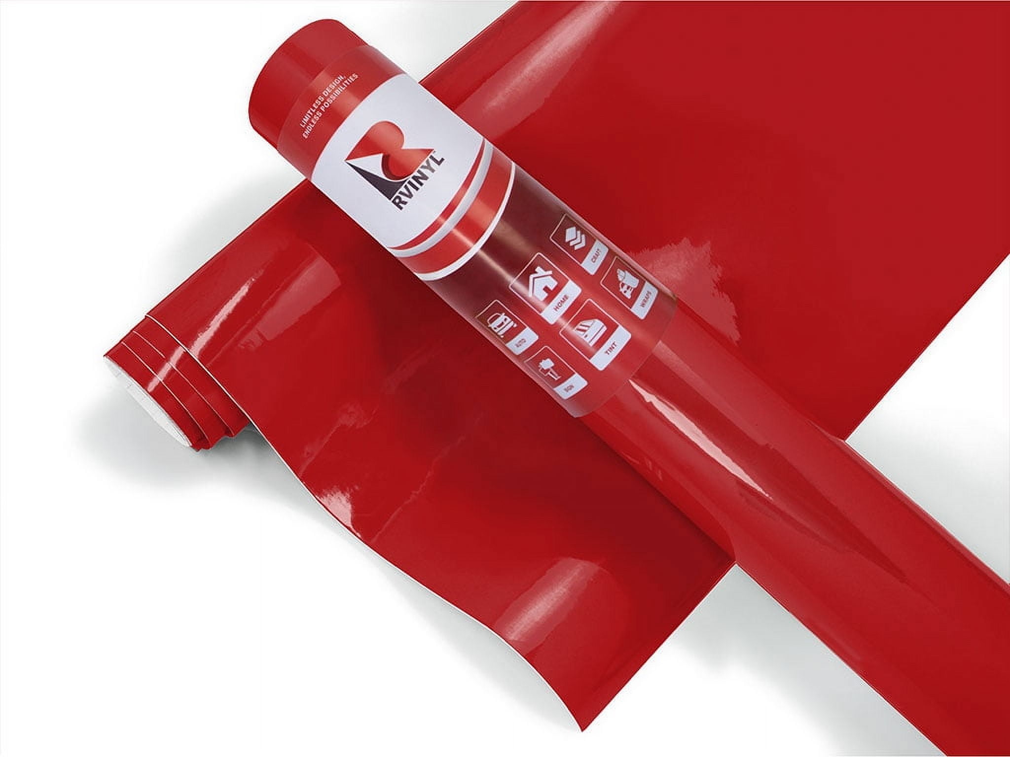 3M Vinyl Car Wrapping Film 2080 Gloss Hot Rod Red G13 Dual Cast Bubble ...