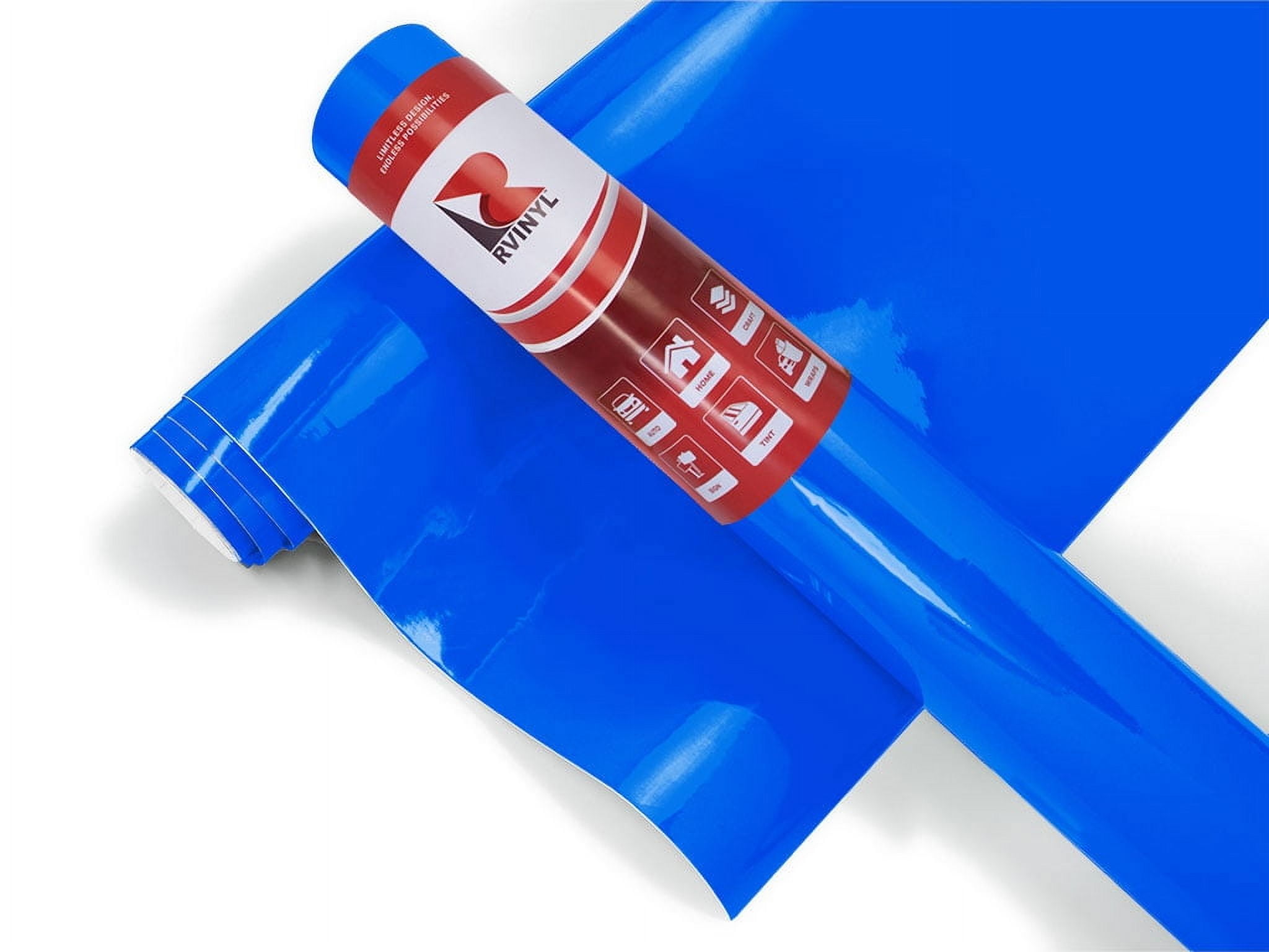 3M Vinyl Car Wrapping Film 2080 Gloss Intense Blue G47 Dual Cast Bubble ...