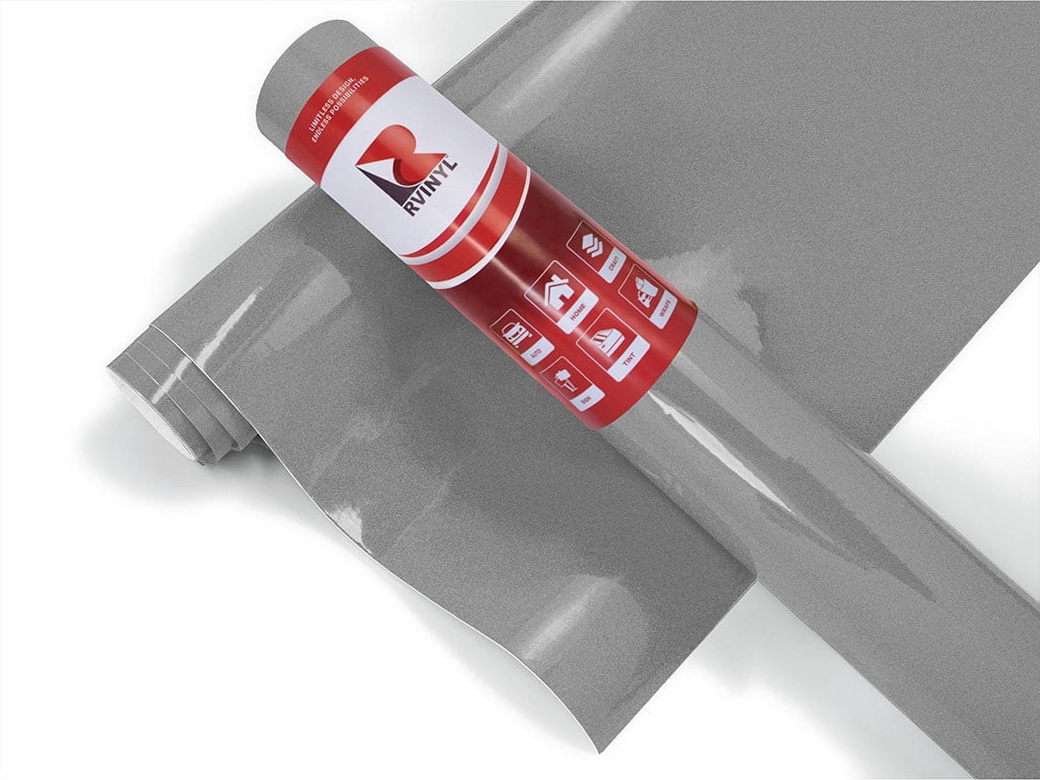 3M Vinyl Car Wrapping Film 2080 Gloss Sterling Silver G251 Air Bubble ...