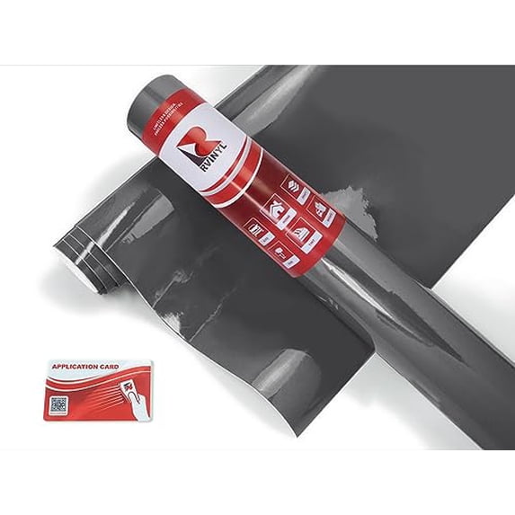 3M Vinyl Graphic Cast Film 180mC Dark Gray 41 High Gloss Finish Bubble ...