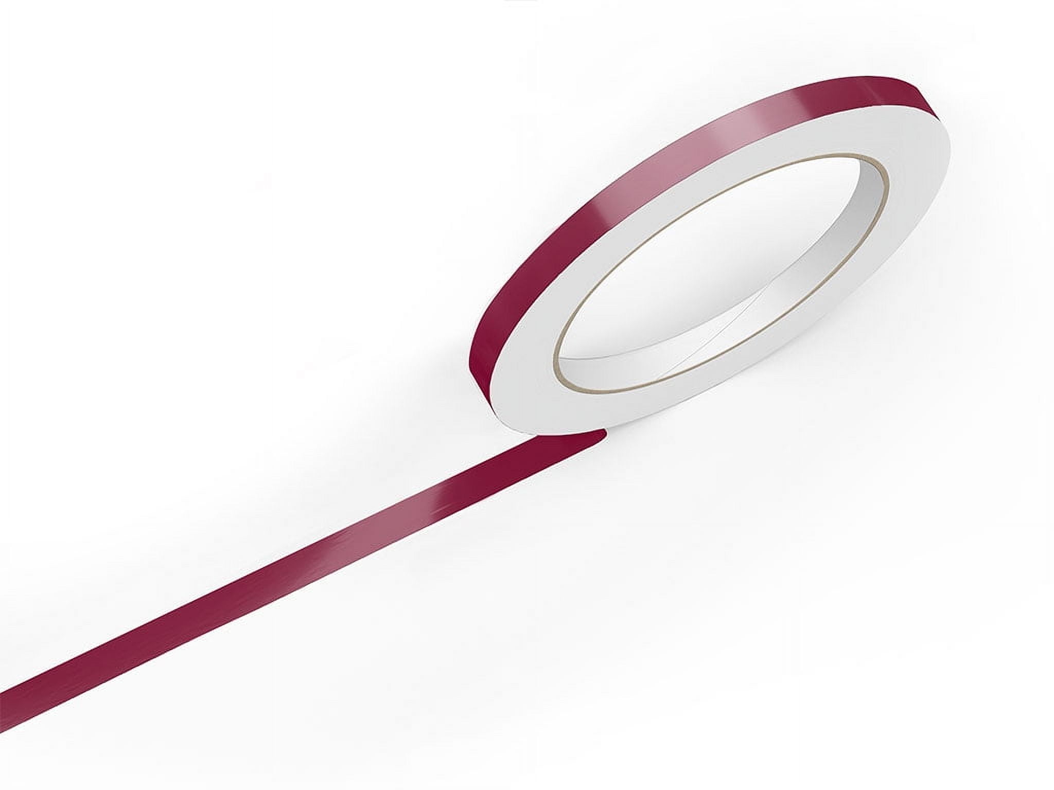 3M Vinyl Pinstriping Tape Roll 50 Burgundy 49 Gloss Finish UV Resistant - 1/4" x 150ft - Walmart.com