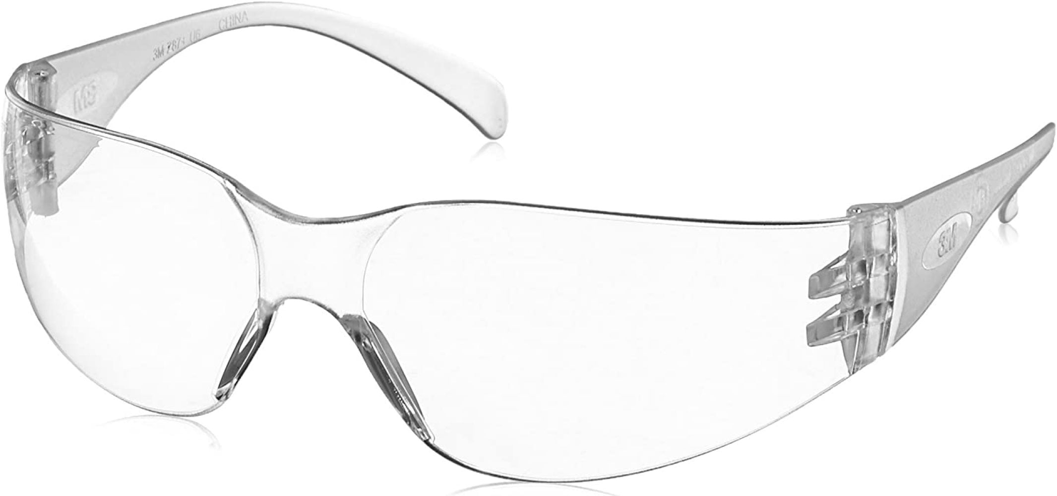 3M Virtua 11329-00000-20 Clear Polycarbonate Standard Safety Glasses ...