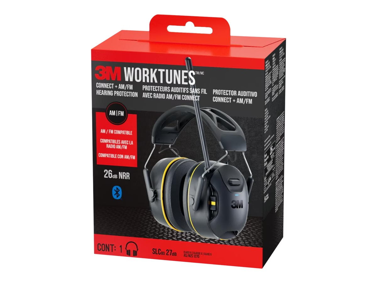 3M WorkTunes Connect + AM/FM - Headset with radio - full size ...