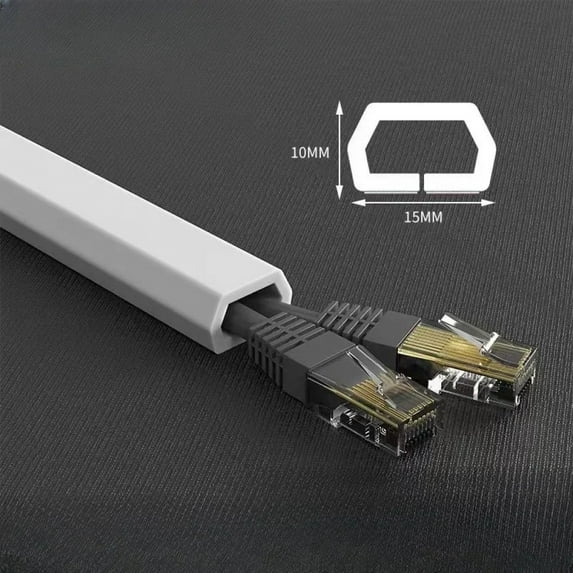 3M/roll Flexible Cord Management Channel,Invisible Decorative Wire ...