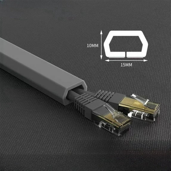 3M/roll Flexible Cord Management Channel,Invisible Decorative Wire ...