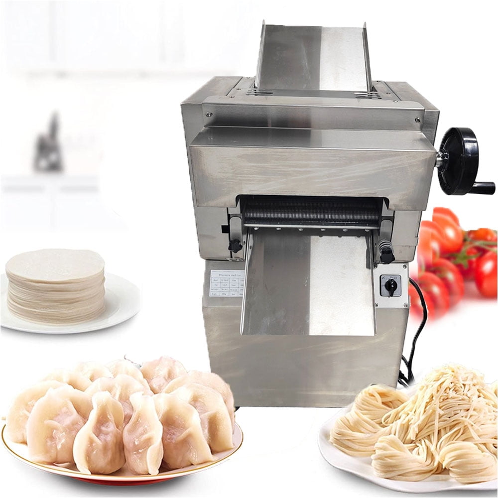 3MM Stainless Steel Electric Dough Roller Sheet Maker For Noodles Dough ...