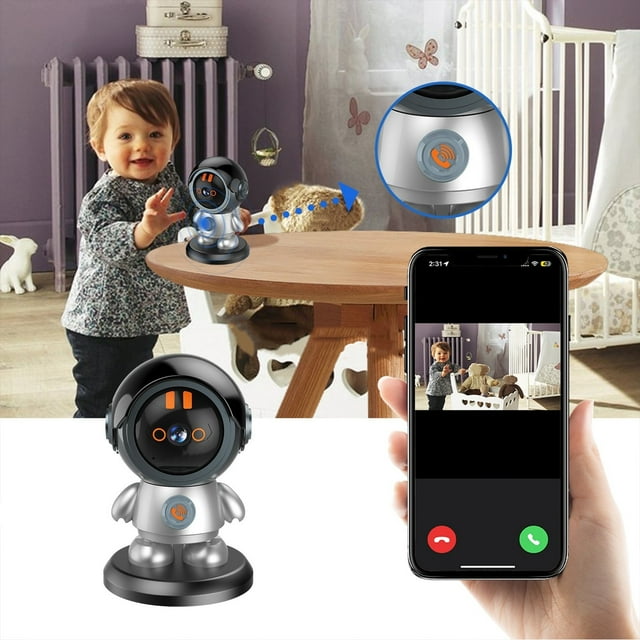 3MP APP Control Robot Camera, Humanoid Motion Detection, Home Security ...
