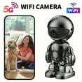 3MP HD 360° Pan Tilt Smart Security Camera, Two Way Audio Night Vision ...