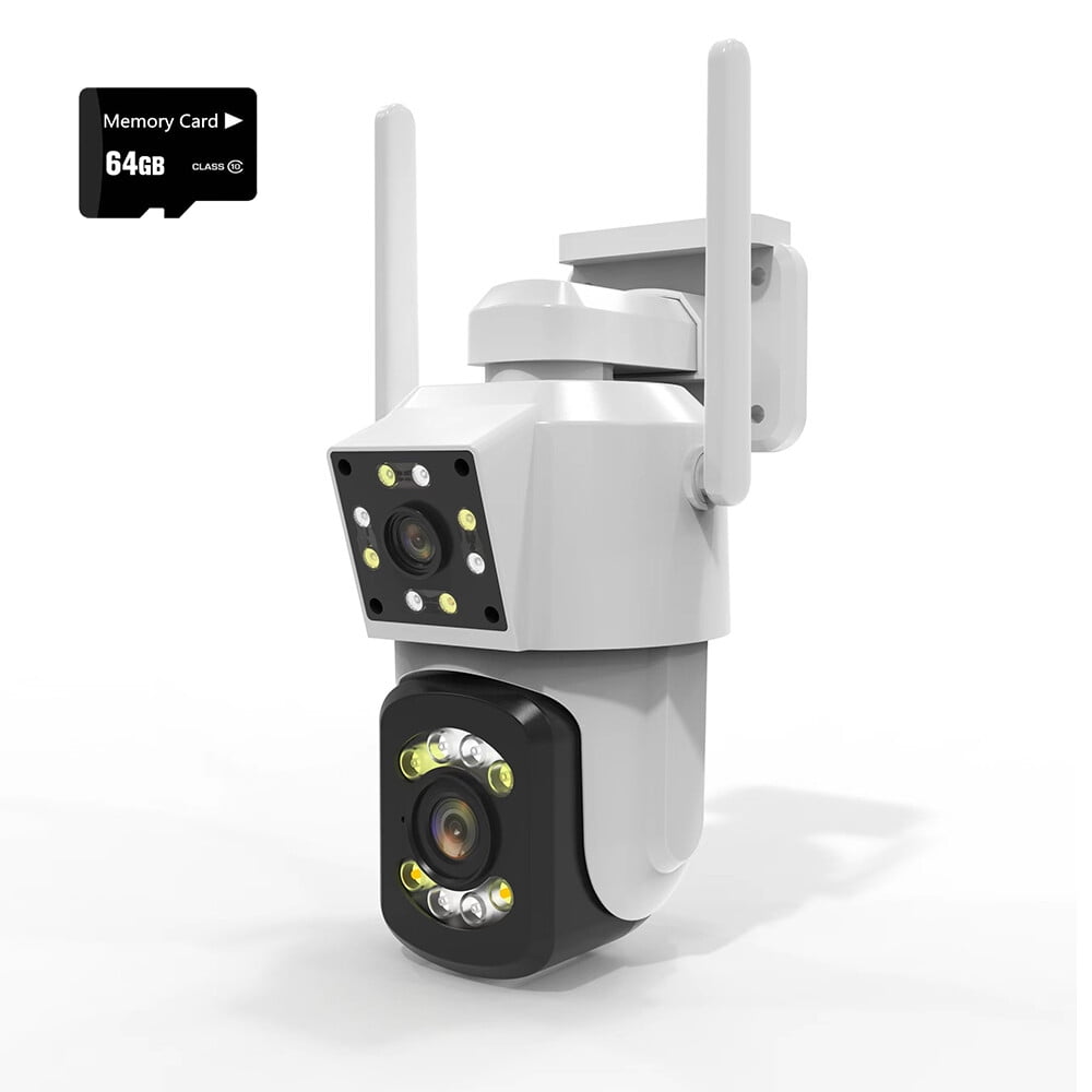 3MP HD Wireless Security Camera System 2K Onvif PTZ Cam Outdoor IR CCTV ...