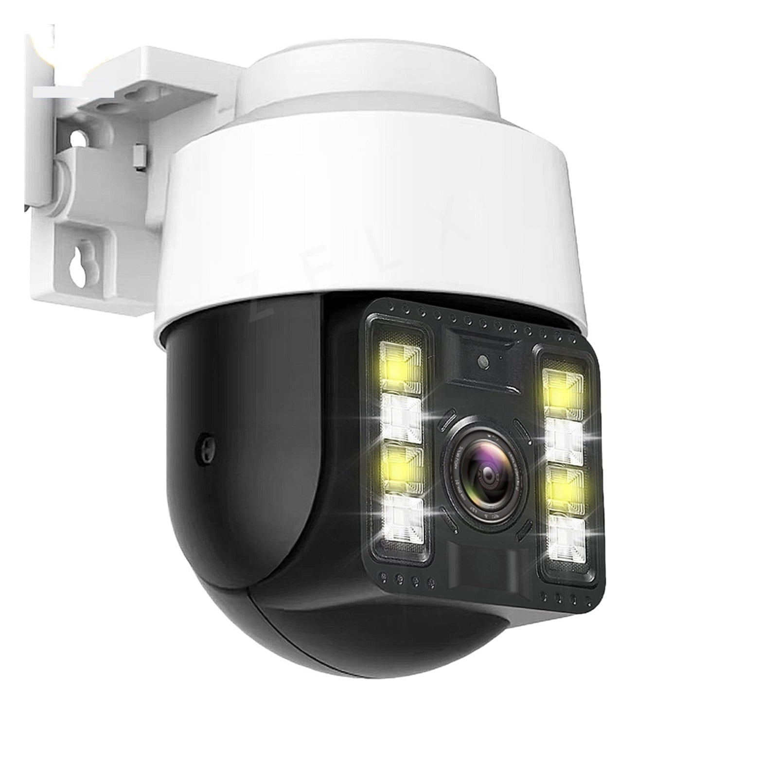 3MP PTZ IP Camera Outdoor Color IR Night Vision Two-Way Audio Mini Home ...