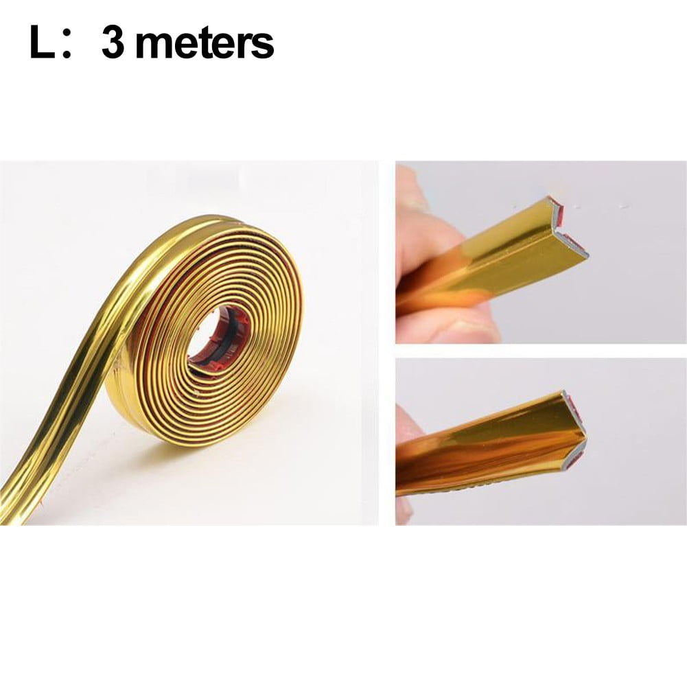 3Meters Adhesive Wall Inner Corner Trim Corner Molding Line Tape ...