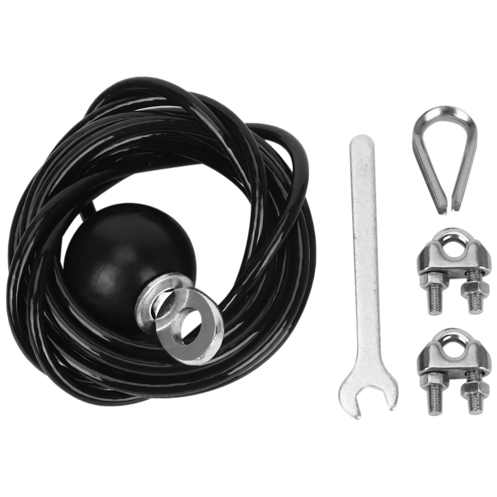3Meters Gym Adjustable Cable Wire Rope Heavy Duty Steel Replacement ...