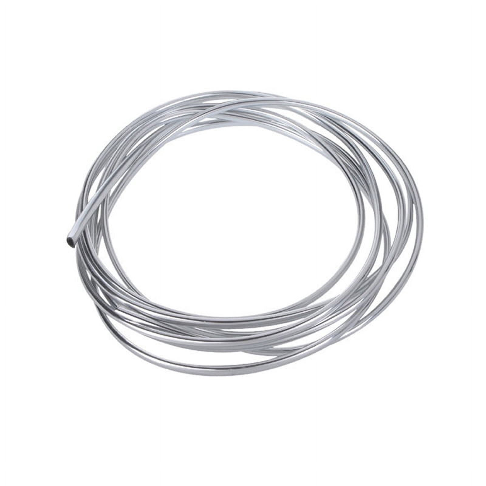 3Meters x 6MM "U" Style Tube Chrome Trim Strip Bumper Vent Grille ...