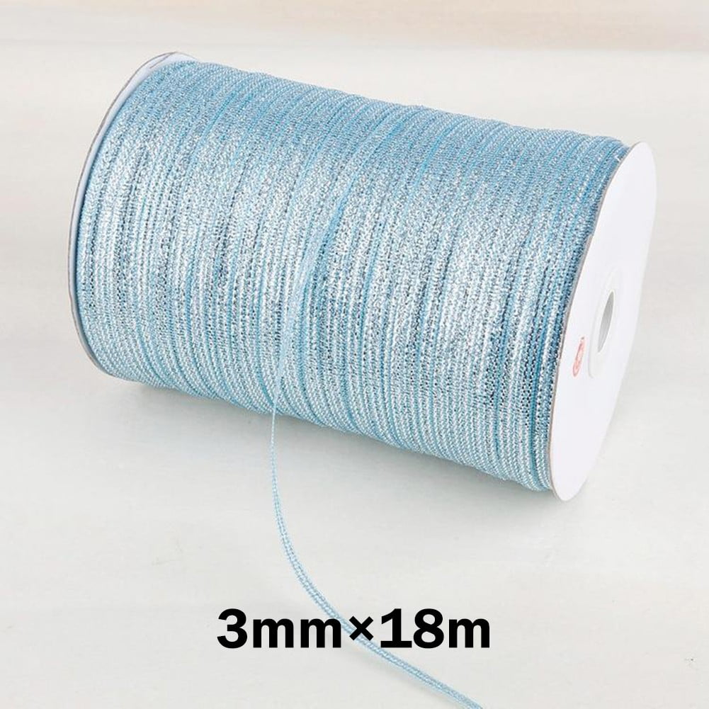 Haimni 3Mm Metal Thread Sewing Piping Fabric Ribbons For Diy Decor ...