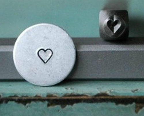 3Mm Small Heart Metal Punch Design Stamp Ch 78 - Walmart.com