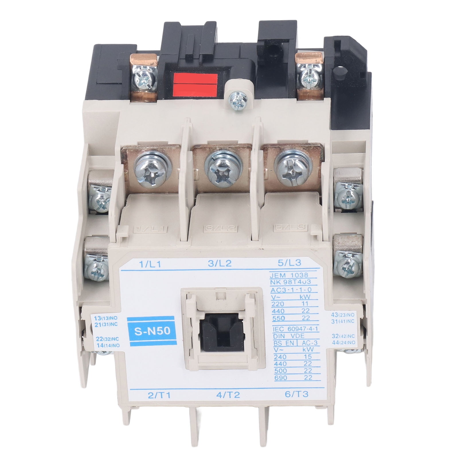 3P AC Contactor, 80A 690V 4NO 4NC Circuit Switch Controller for Power ...
