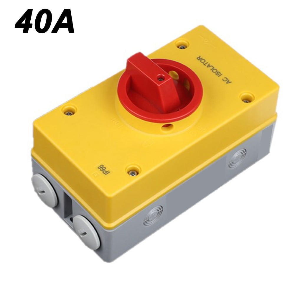 3P Ac Isolating Switch Waterproof Box Circuit Breaker Commonly Used ...