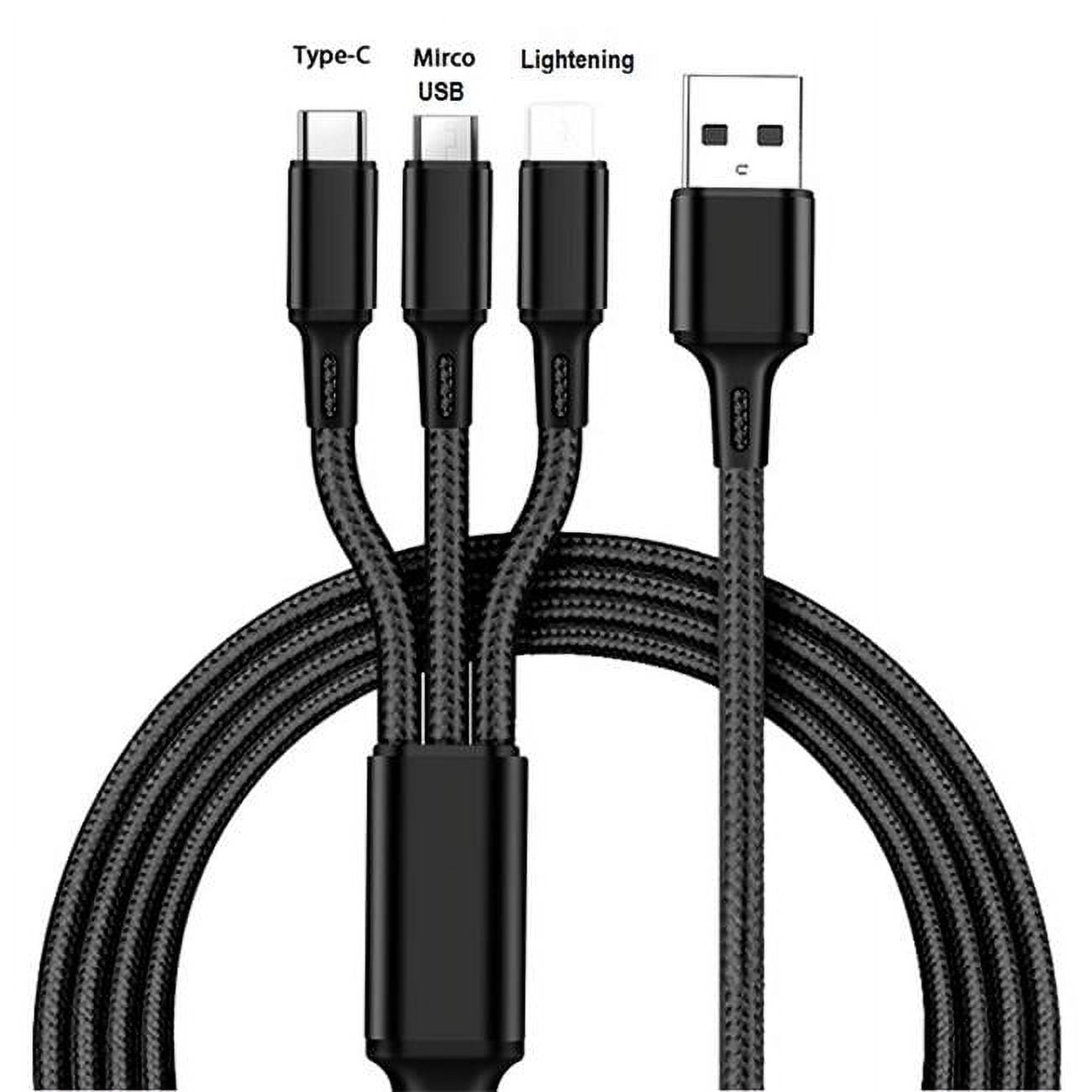 3P EXPERTS 3PX-3N1CRGCB 3N1 USB Charging Cable - Walmart.com