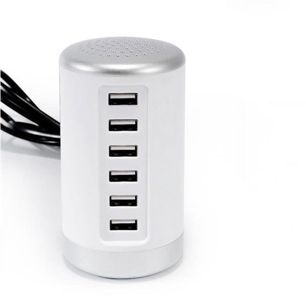 3P Experts 30 watt 6 Port USB Charging Station Whte - Walmart.com