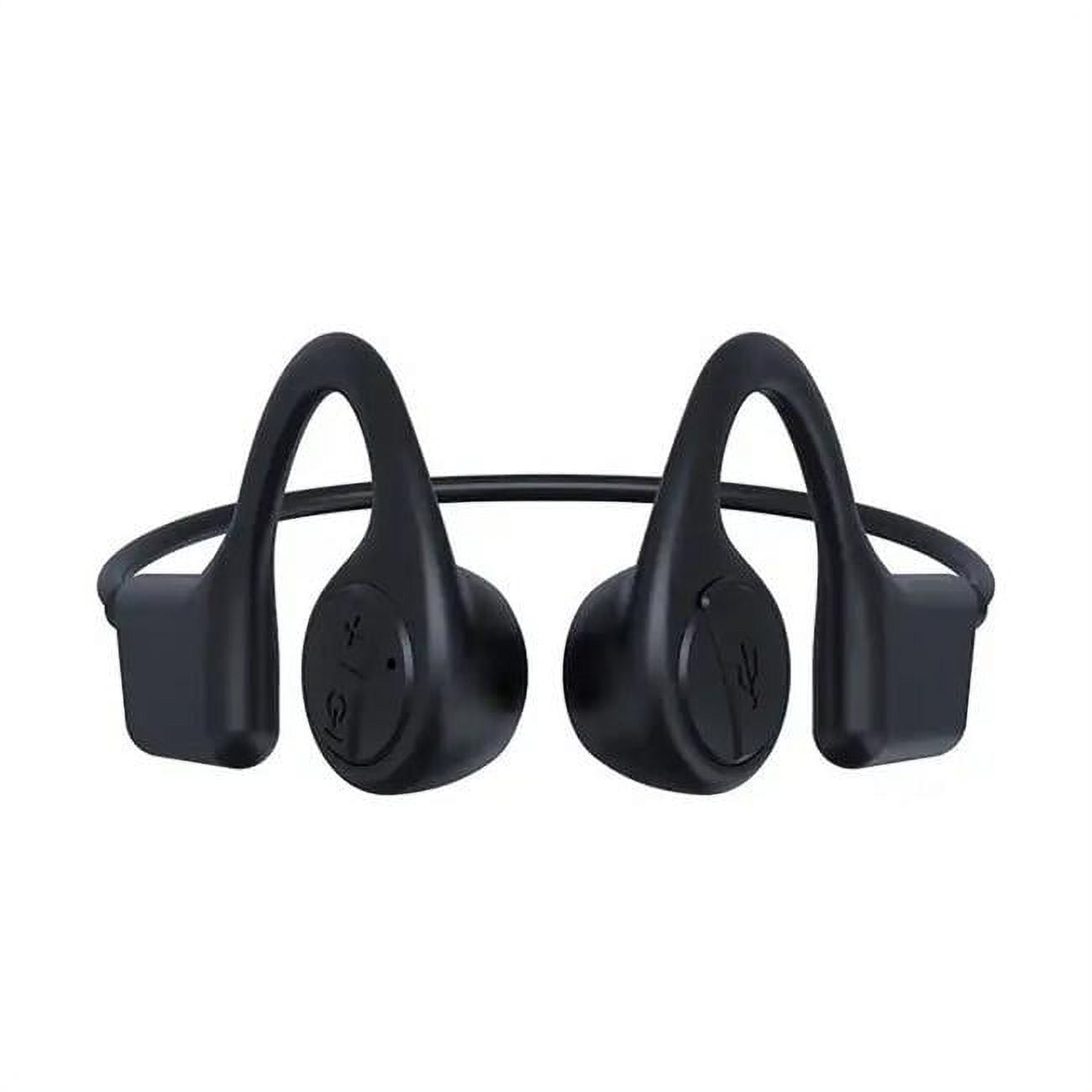 3P Experts 3PX-BONEHEADPN-BLK Bone Conduction Headphone, Black ...