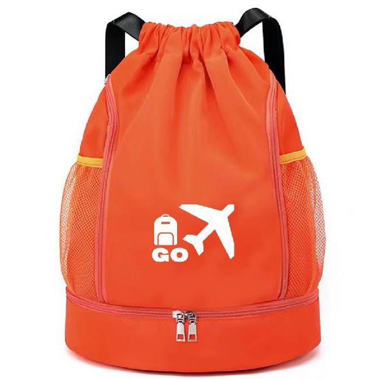 3P Experts RG-GOBAG-ORG Go Bag - Jet Set Tote Backpack, Orange ...