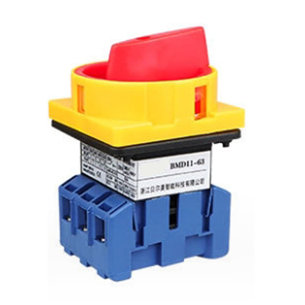 3P Load Breaking Switch Manual power Isolator High Voltage 2bit On off ...