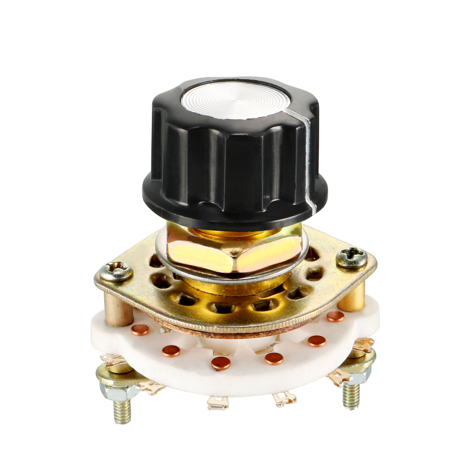 3P3T 3 Pole 3 Throw 1 Deck Band Channel Rotary Switch Selector with ...