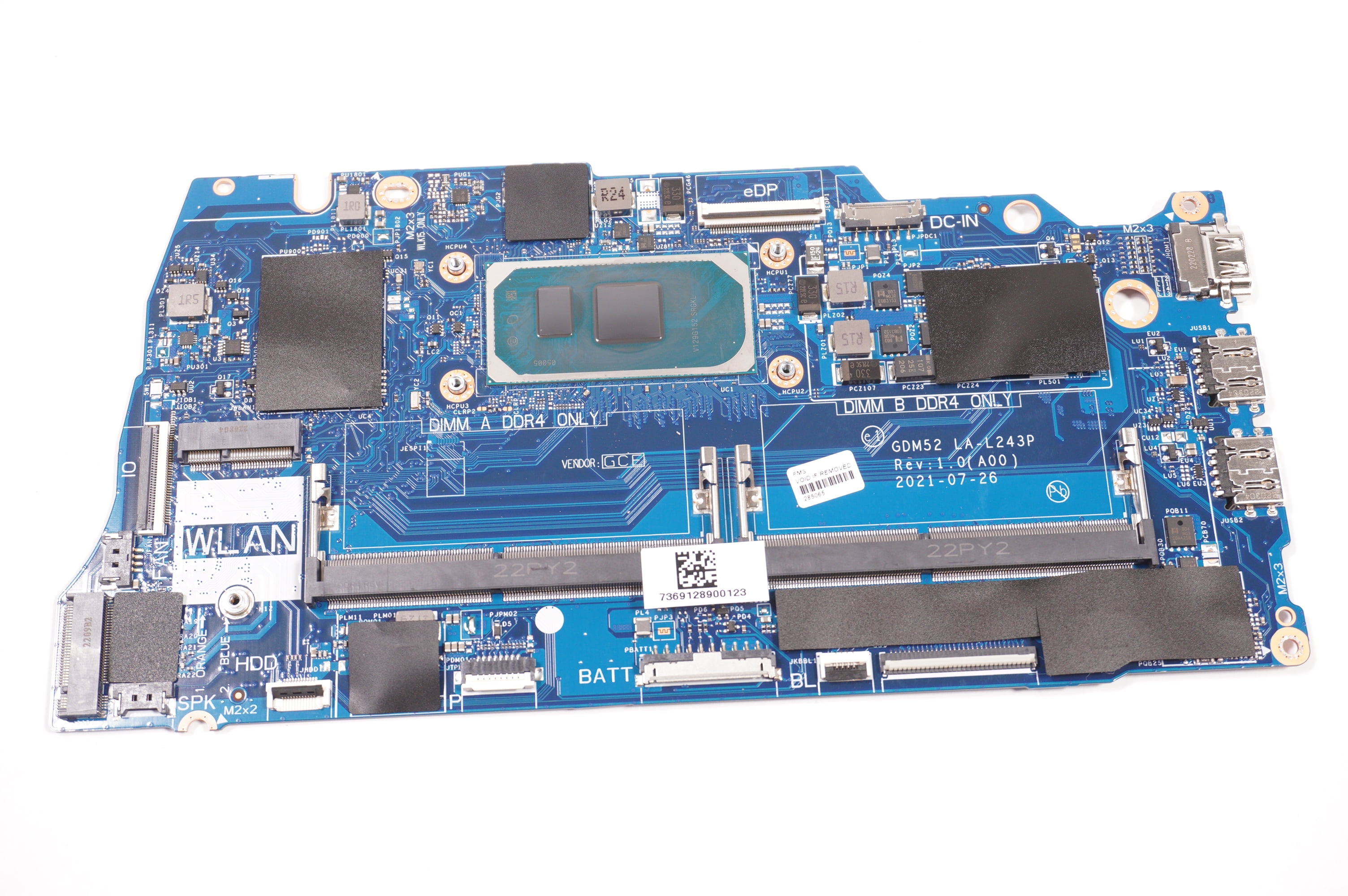 Dell 3P9HH Intel Core i5-1035G1 Computer Parts PC Motherboard I3511 ...