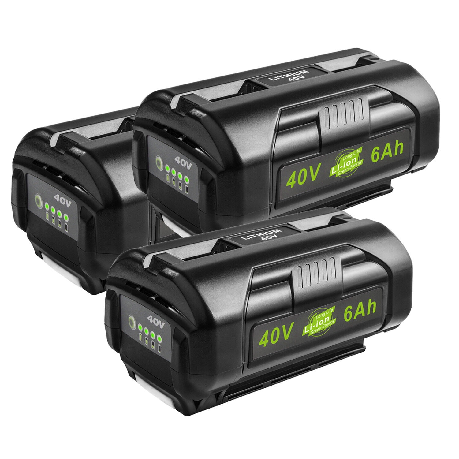 3PACK 6.0AH Lithium-Ion Battery for Ryobi 40V OP4060 OP4060A OP4040 ...