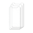 3PACK BLUUMTEK For iPhone iPhone 12 Mini Screen Protector Tempered ...
