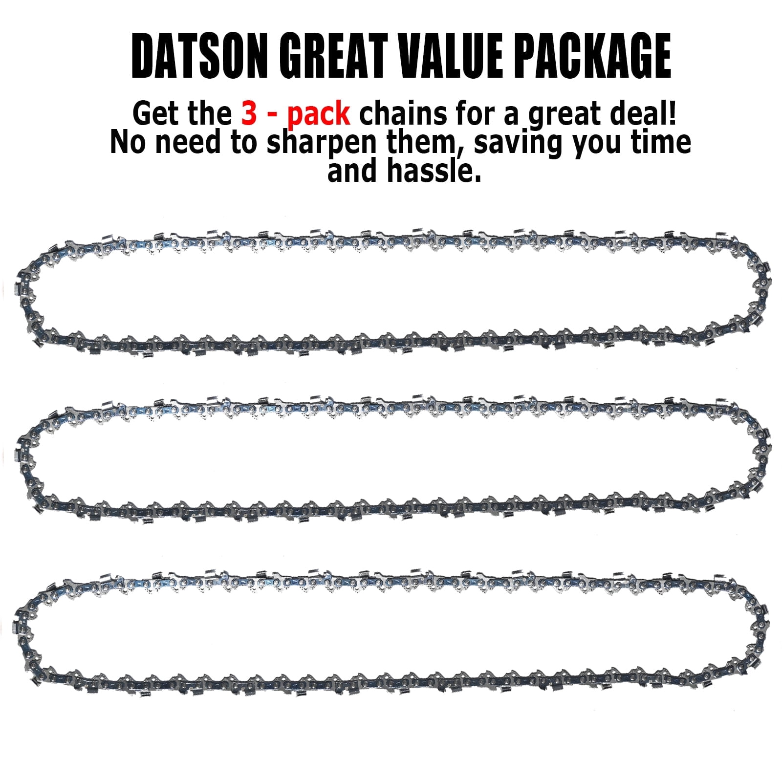 3PACK,FOR Oregon S39 AdvanceCut Replacement Chainsaw and Pole Saw Chain ...