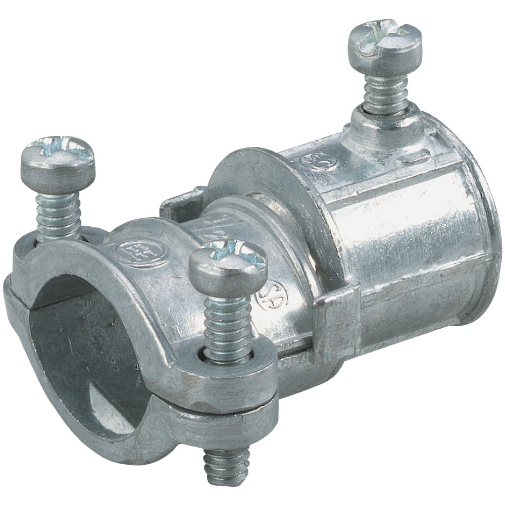 3PACK Halex Combination 1/2 In. to 3/8 In. Set Screw Conduit Coupling ...