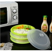 Chef's 1st Choice Set of 3 Microwave Safe Food Storage Trays - Divided ...