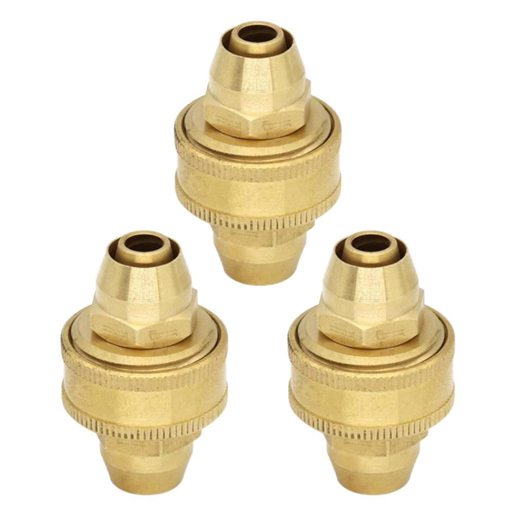 3PC 3/8 Water Pipe 3-Point Repair Joint Hose Docking Lengthening ...