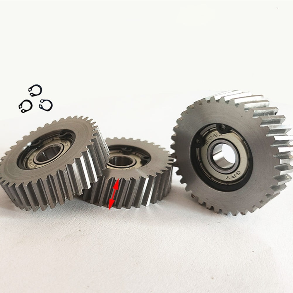 3PC 36T 38.5X11Mm E-Bike Electric Bike Helical Planetary Gear with 608 ...