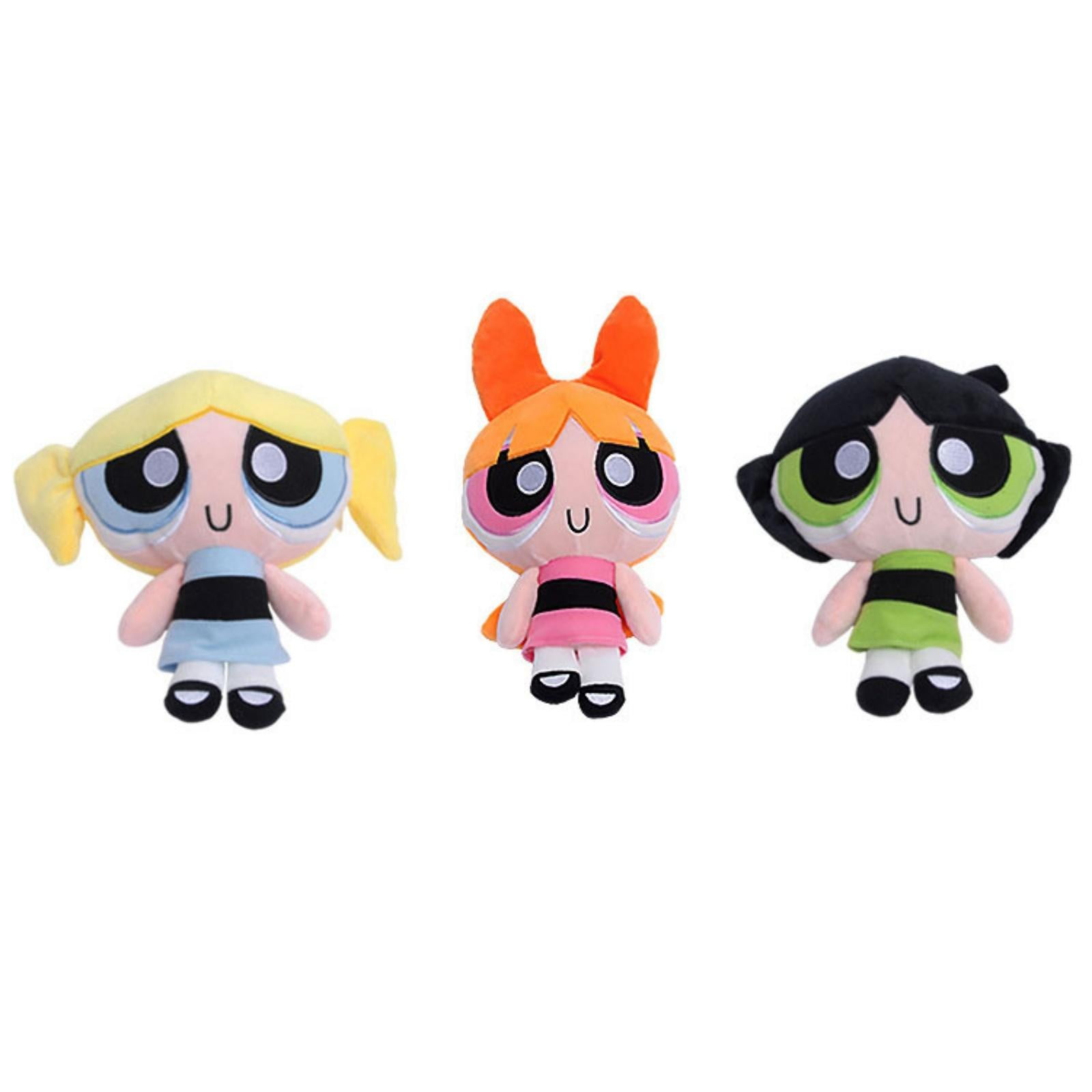3PC 8-In Movie Cartoon Police Girl Plush Stuffed Doll Anime Figure Toys ...