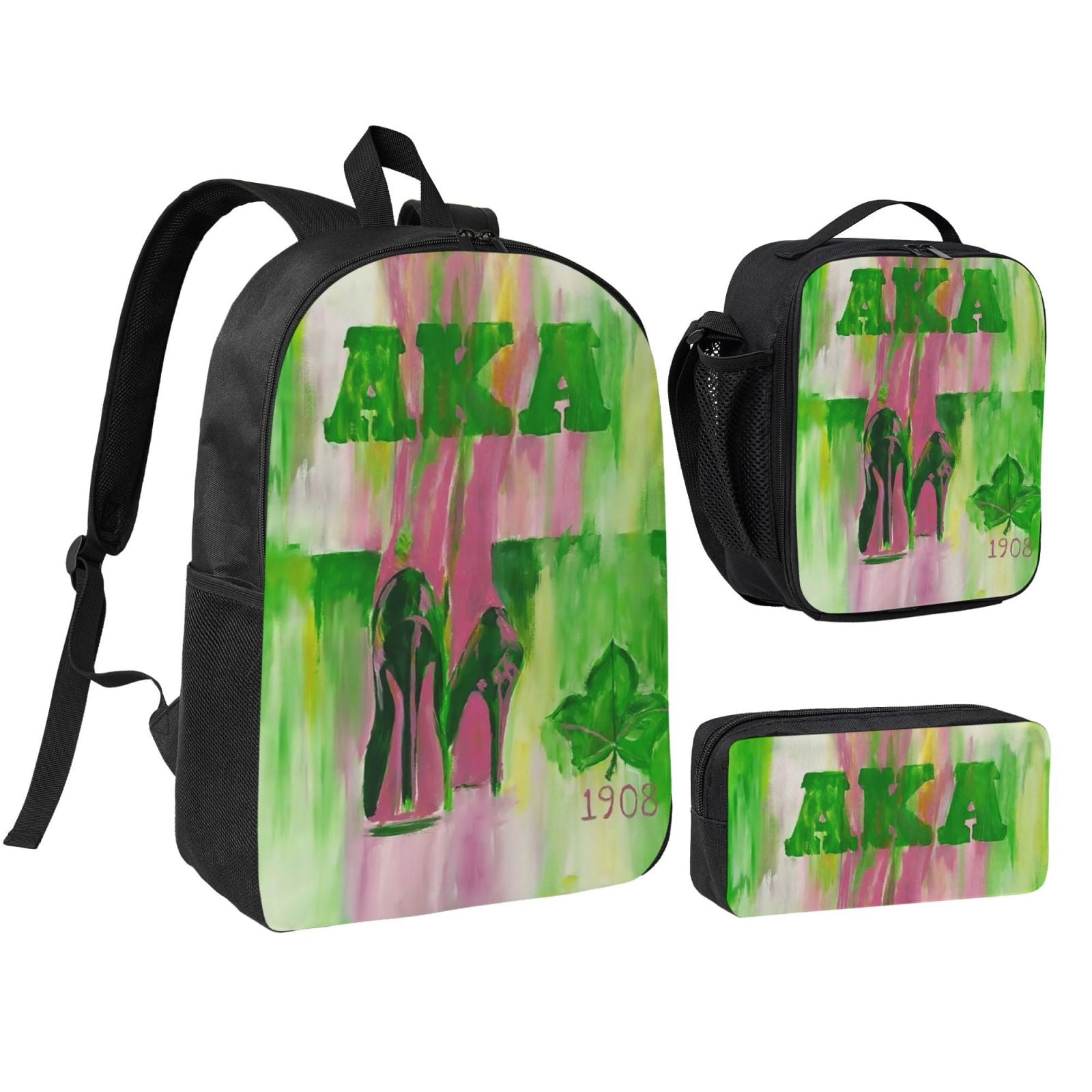 3PC AKA Backpack Set,lunch bag,backpacks,case combination for men and ...
