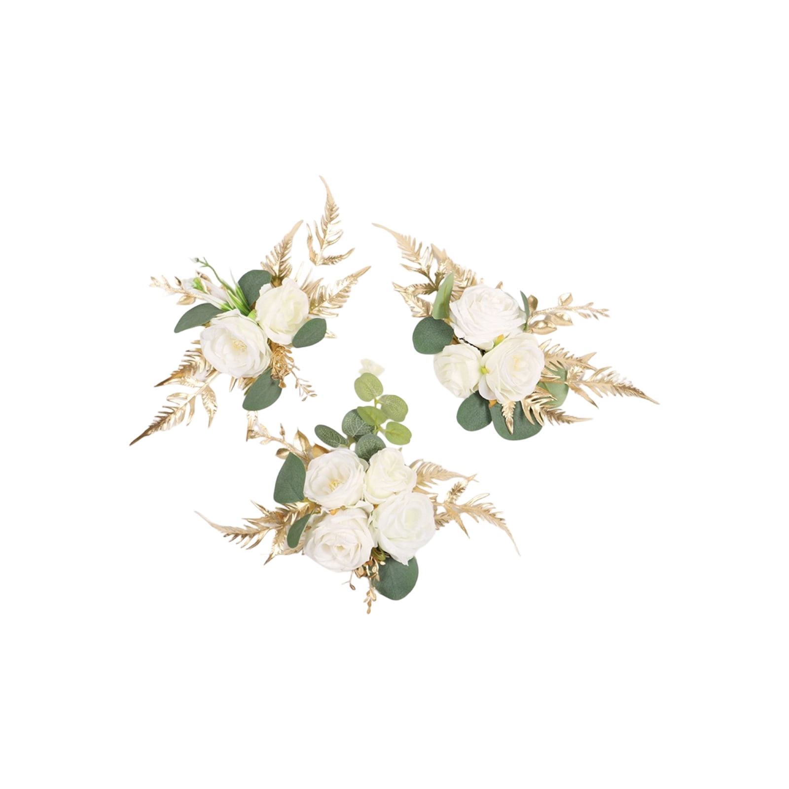 3PC Artificial Flower Cake Decoration, Forest-themed Wedding Decoration ...