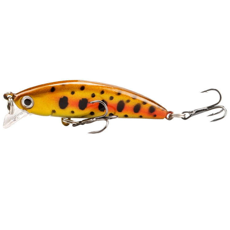 3PC BIQIANWO 4.8g Fishing Lures Sinking Small Minnow Micro Sea Hard ...