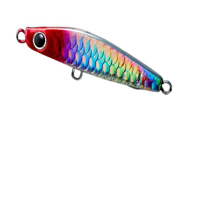 3PC BIQIANWO Durable Fishing Lure Fish Scale Pattern strong Iron Plate ...