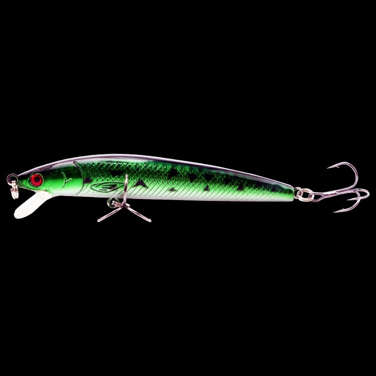 3PC BIQIANWO Durable Fishing Lures 10cm/8.5g Minnow Lure Bait 10 Colors ...