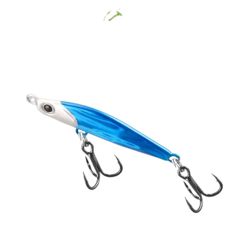 3PC BIQIANWO Fishing Bait Iron Plate Trembling red green blue Iron Plate Lure All Water ...