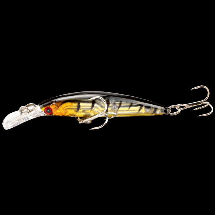 3PC BIQIANWO Fishing Gear Lures With hook 7cm/3.7g Minnow Hard Bait ...