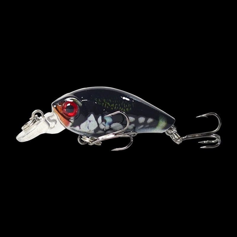3PC BIQIANWO Fishing Lures 10 Colors Rock Bionic Lure 4.8cm/3.4g ...