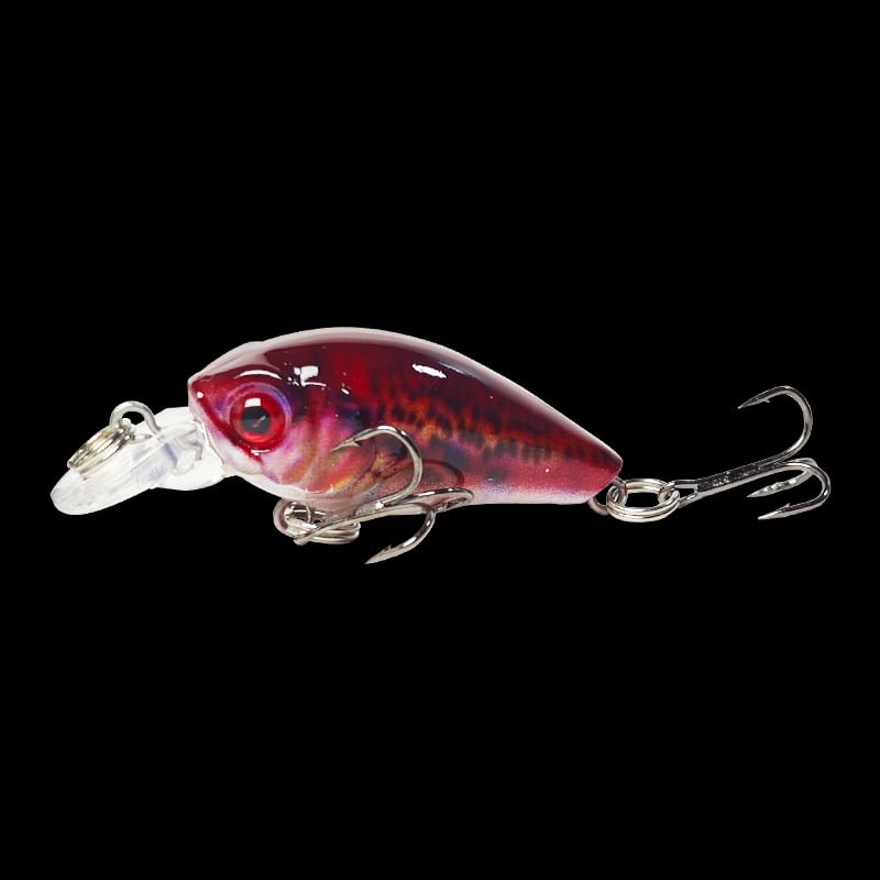 3PC BIQIANWO Fishing Lures 10 Colors Rock Bionic Lure 4.8cm/3.4g ...