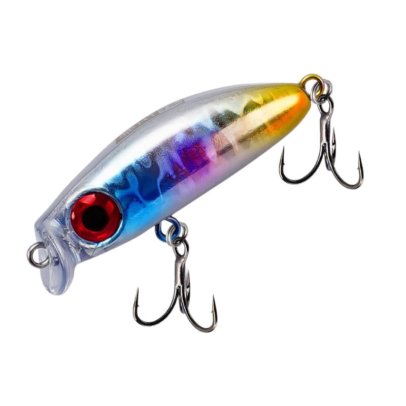 3PC BIQIANWO Fishing Lures 2.8g Micro Vibration Sinking Small Minnow ...