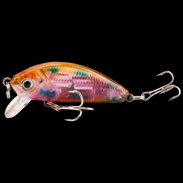 3PC BIQIANWO Fishing Lures 5cm/3.4g Small Minnow realistic silhouette ...