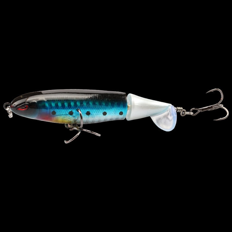 3PC BIQIANWO Fishing Lures Blood Groove Hook 13g Spiral Propeller ...