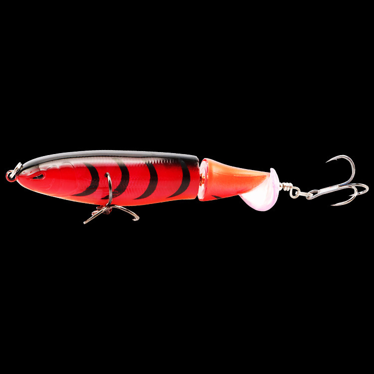 3PC BIQIANWO Fishing Lures Blood Groove Hook 13g Spiral Propeller ...